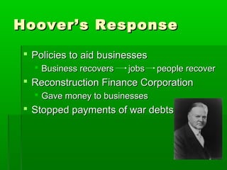 Great depression ppt presentation | PPT