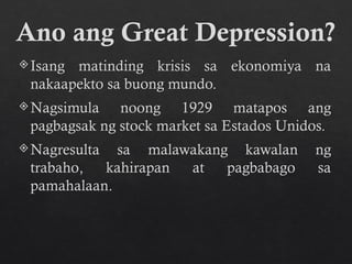 Great_Depression_Tagalog. Araling Panlipunan 8.pptx