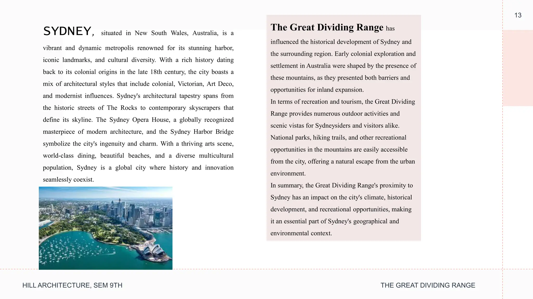 GREAT DIVIDING RANGE HIILL | PDF