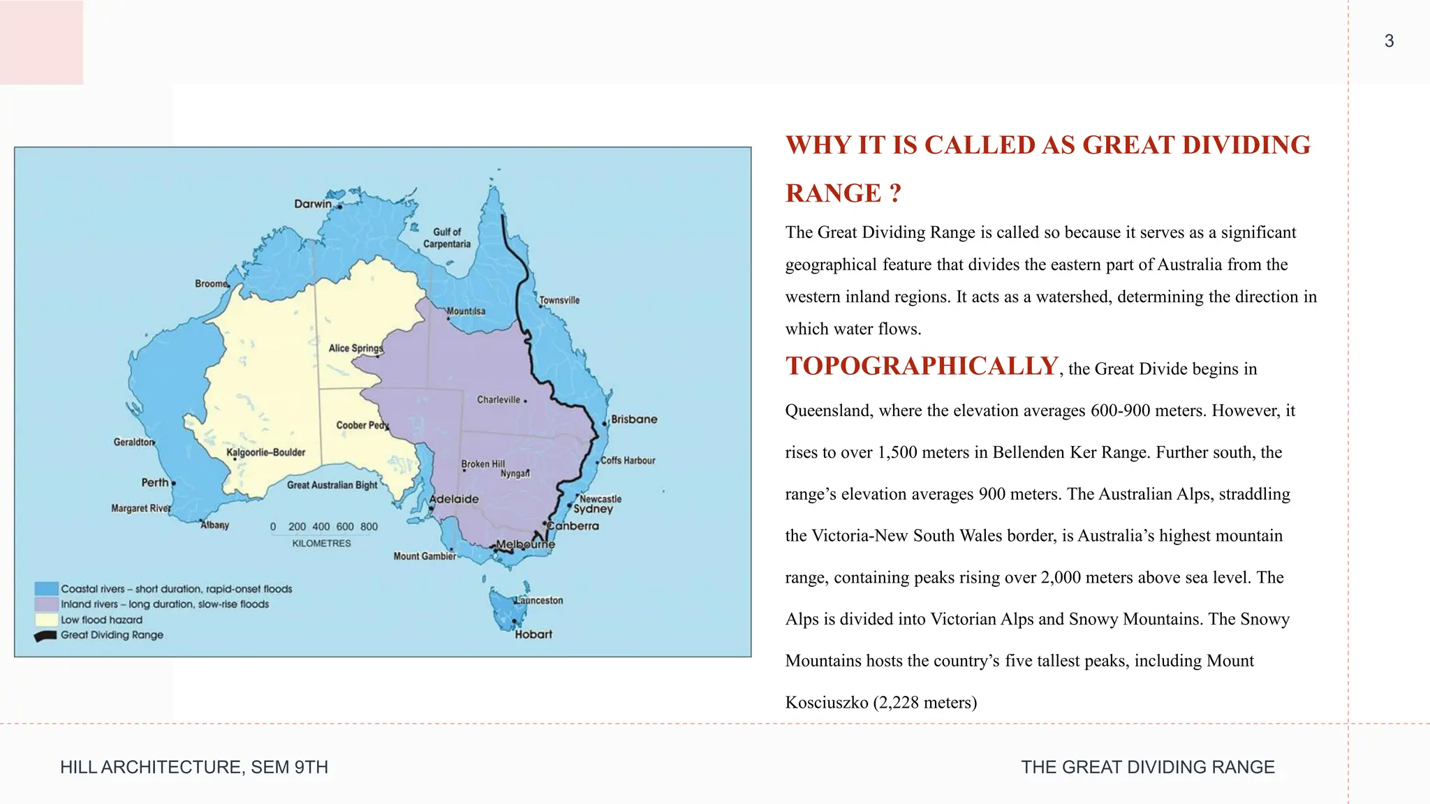 GREAT DIVIDING RANGE HIILL | PDF