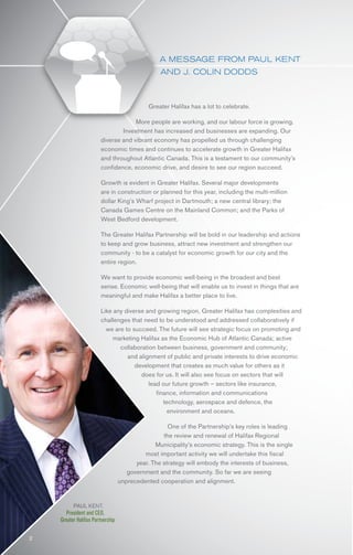 Greater Halifax Partnership 2010 Annual Report | PDF