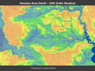 Greater Houston Area Elevation Analysis | PPTX | Geography | Science