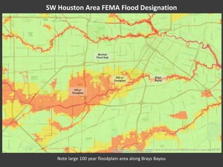 Greater Houston Area Elevation Analysis | PPTX