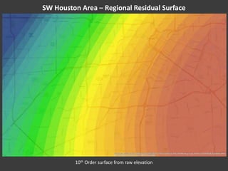 Greater Houston Area Elevation Analysis | PPTX