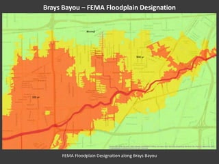 Greater Houston Area Elevation Analysis | PPTX