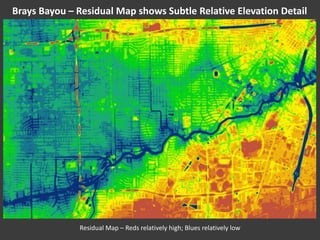 Greater Houston Area Elevation Analysis | PPTX