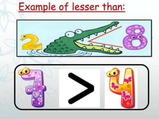 Greater than lesser than | PPTX