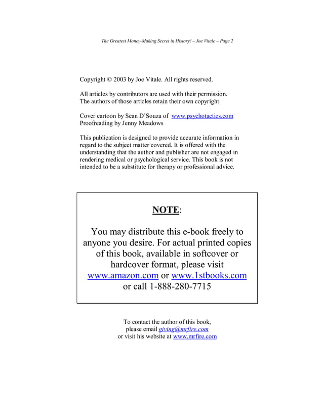 The Greatest Money-Making Secret in History! | PDF