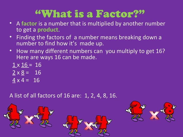 Greatest common factor | PPT