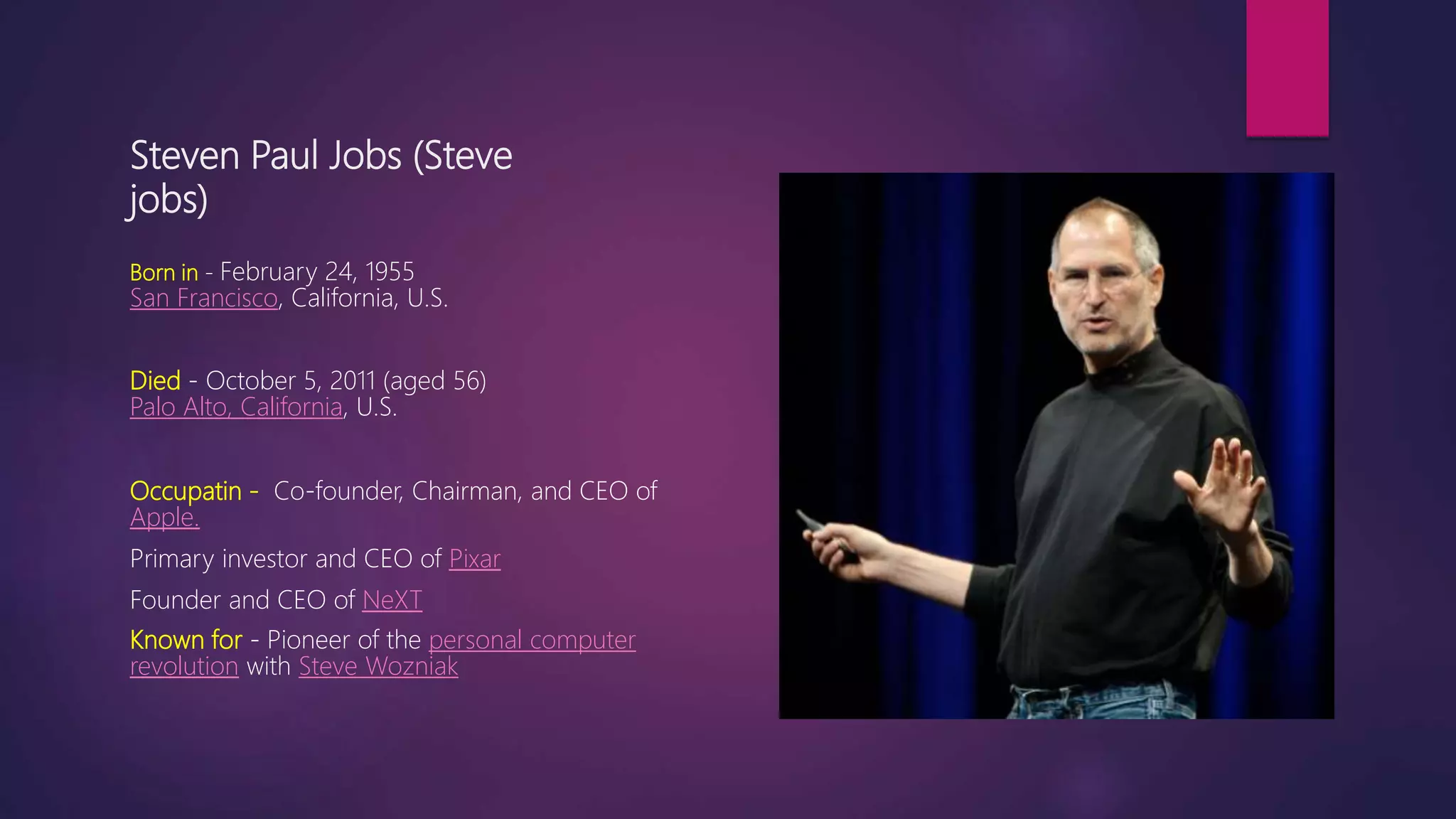 Greatest ict personalities | PPTX