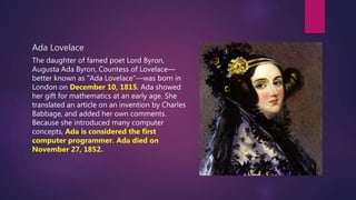 Greatest ict personalities | PPTX