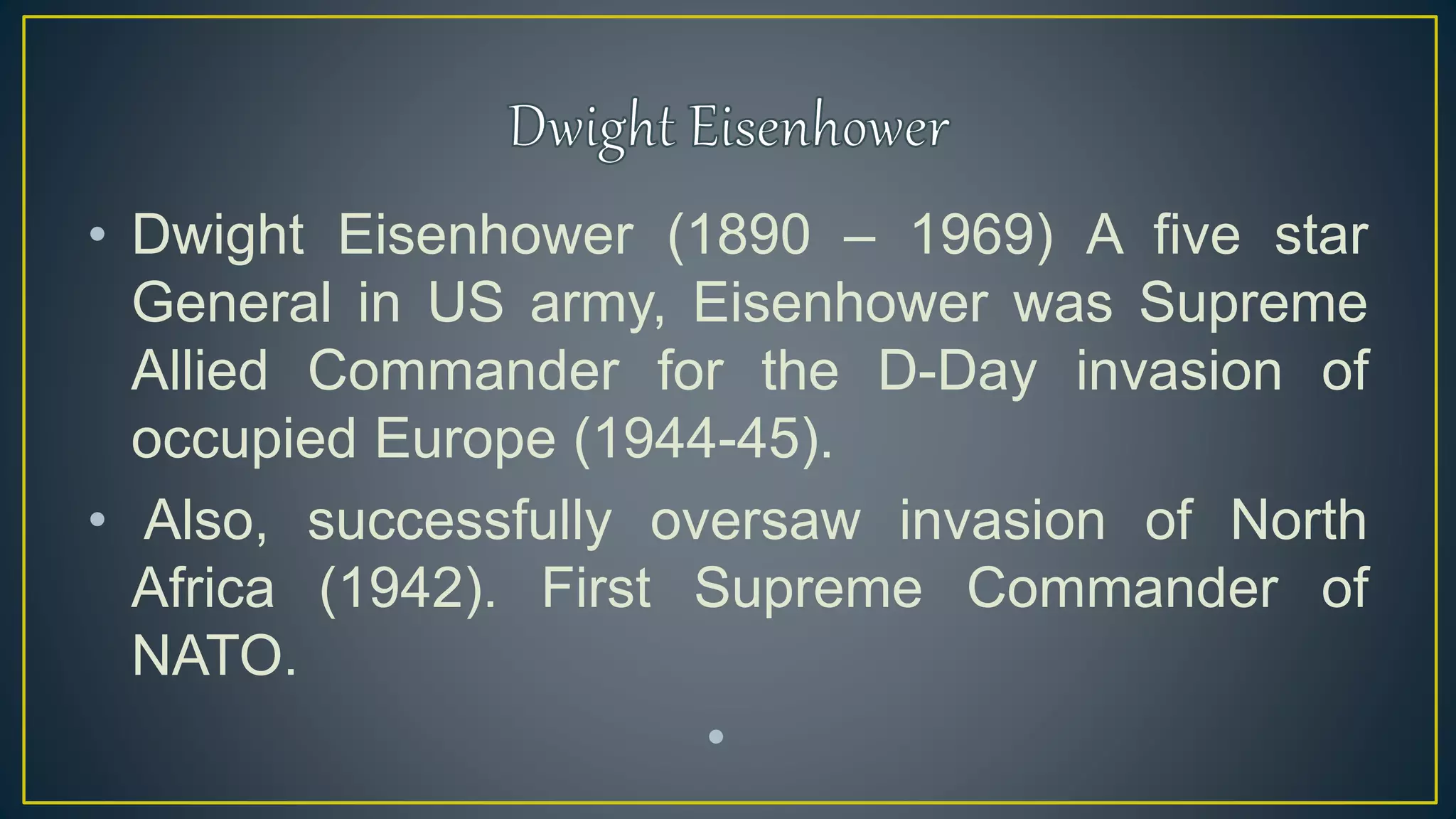 Greatest military leaders of all time part 1 | PPT