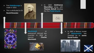 Greatest scottish inventors and inventions | PPTX