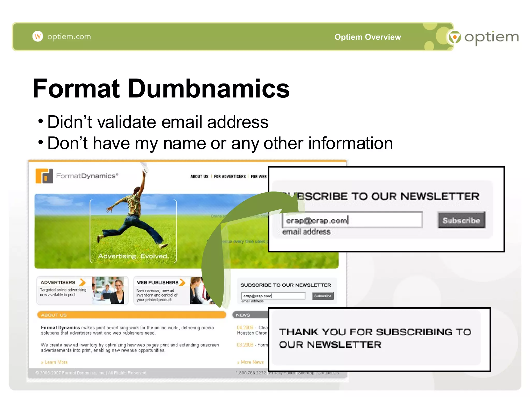 Great Examples Bad Marketing | PPT | Internet | Computing