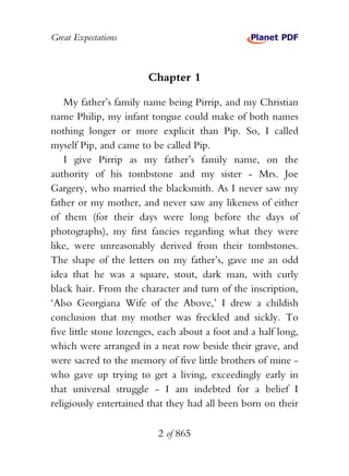 Great expectations | PDF