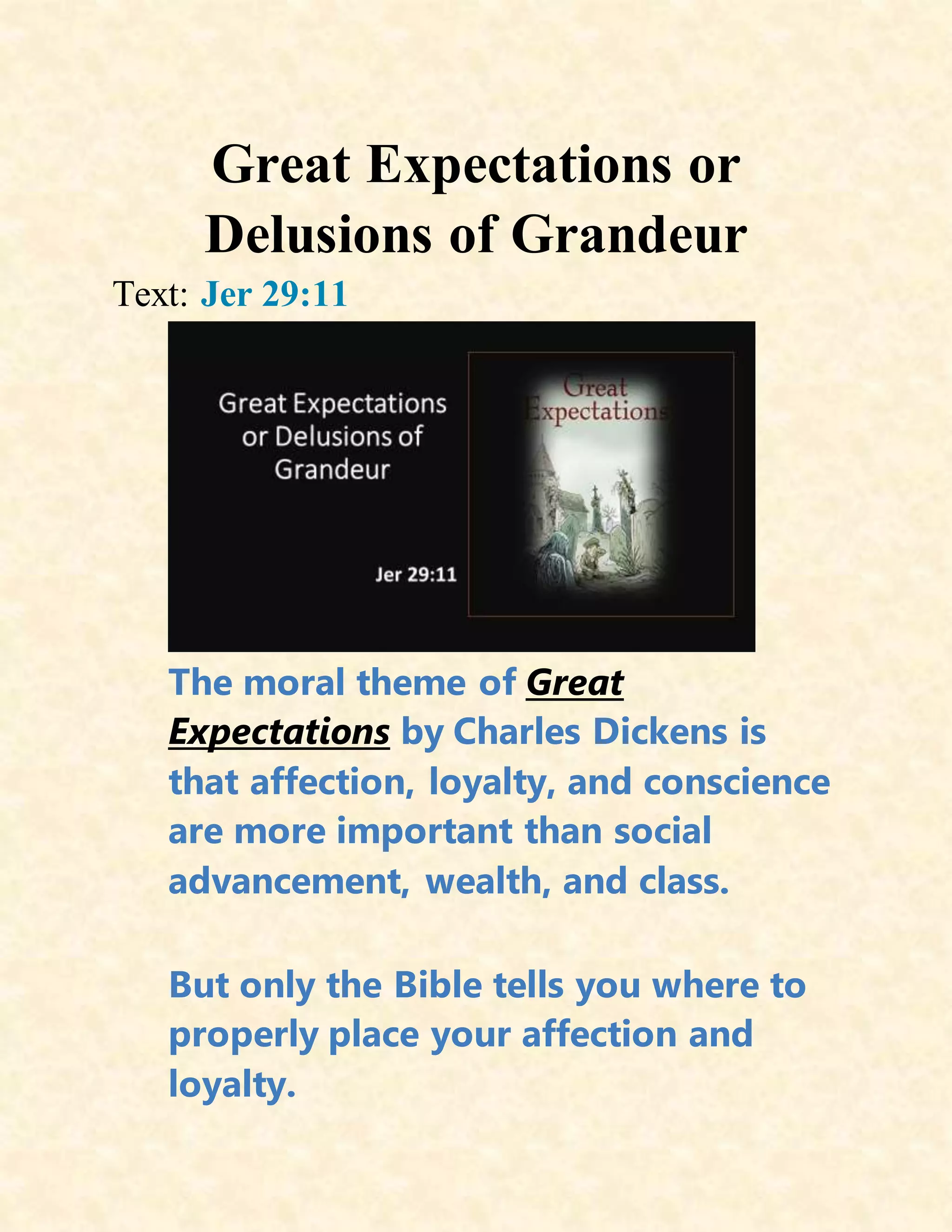 Great Expectations | DOCX
