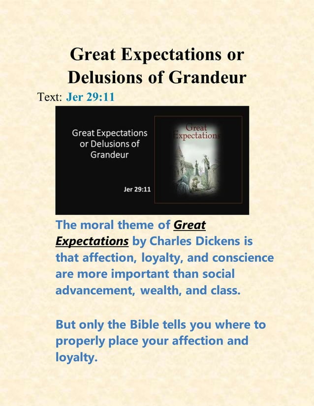 Great Expectations | PDF
