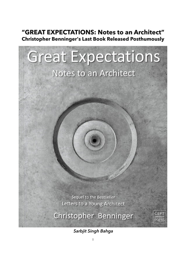 GREAT EXPECTATIONS - Notes to an Architect.pdf
