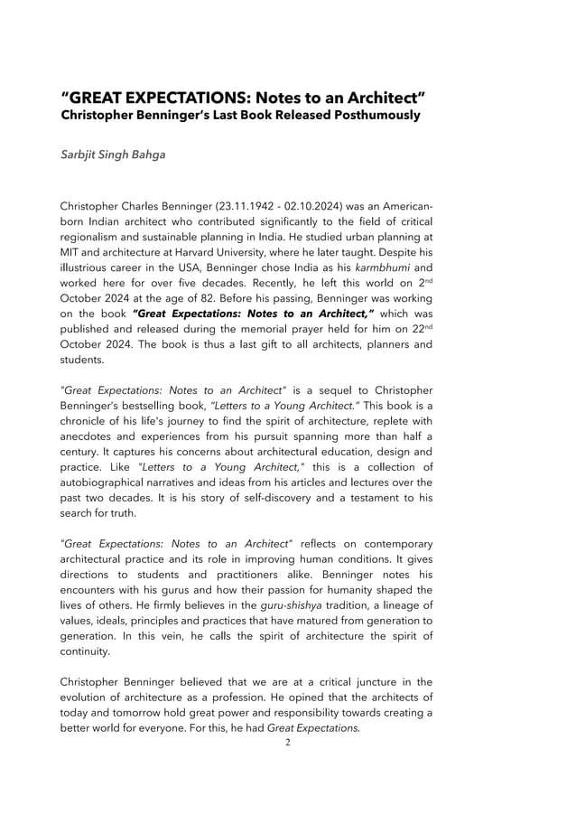 GREAT EXPECTATIONS - Notes to an Architect.pdf