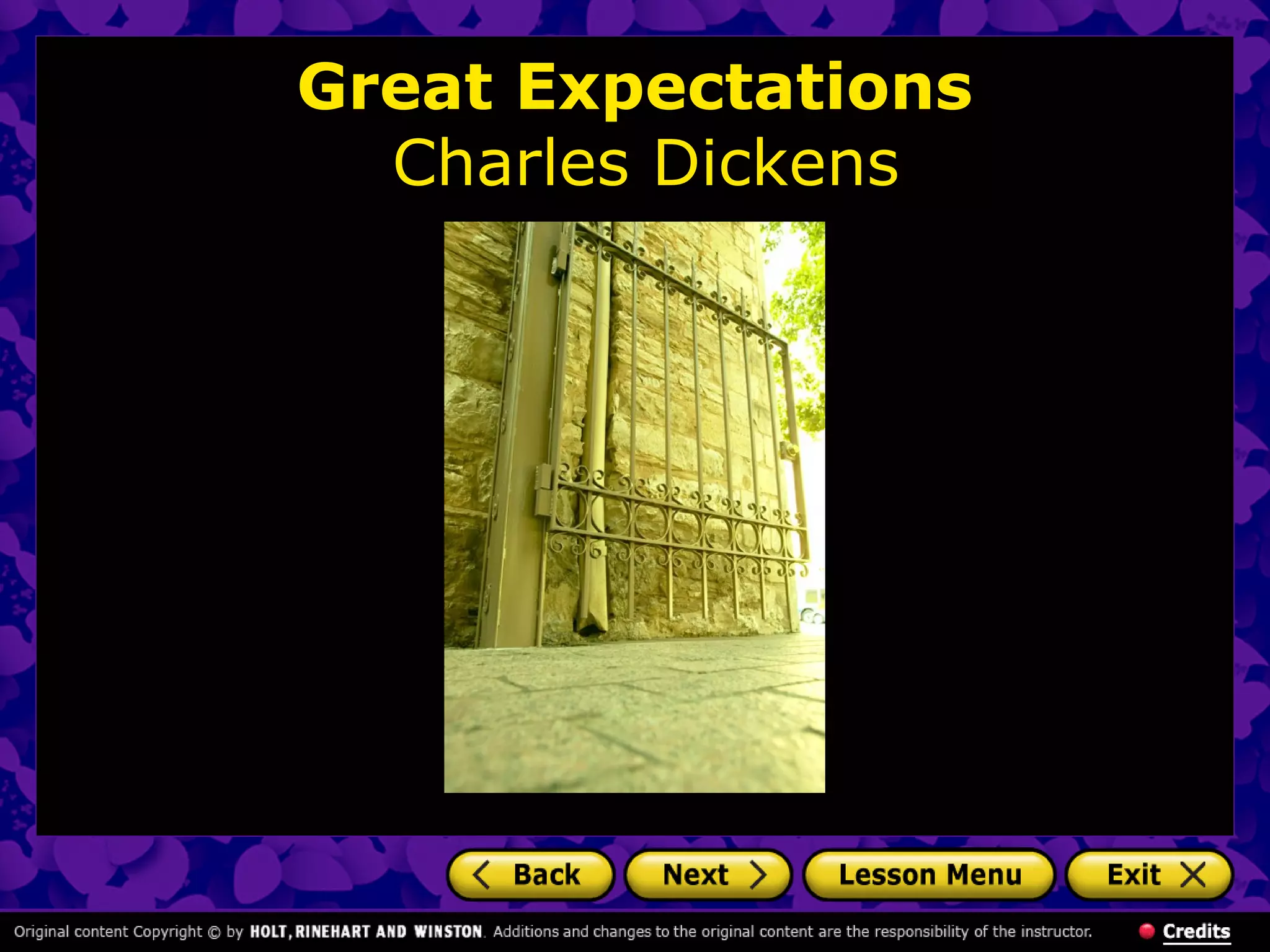 Great expectations introduction powerpoint | PPT