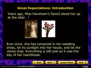 Great expectations introduction powerpoint | PPT