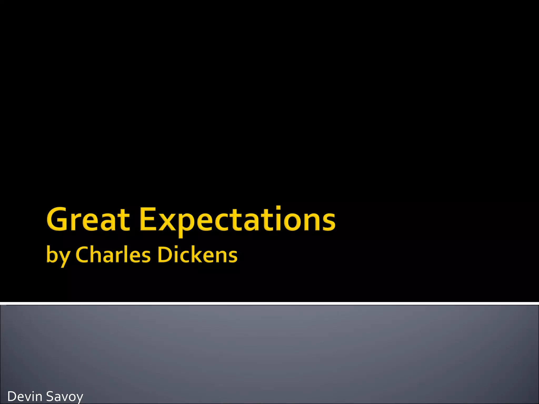 Great expectations presentation | PPT
