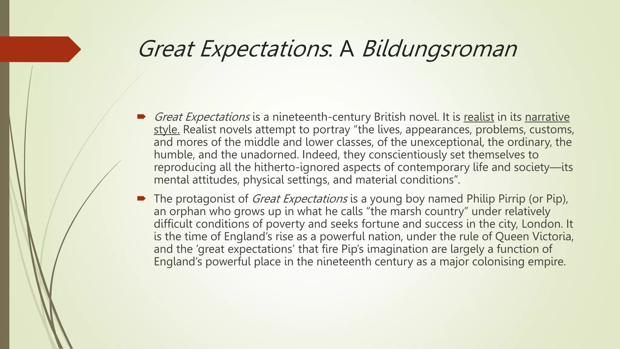 Great Expectations slides.pptx | Genres