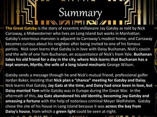 Great Gatsby: Introduction | PPT