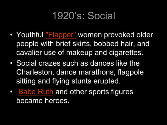 Gatsby and the Roaring Twenties PowerPoint | PPT