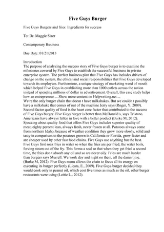 Great Gatsby Character Analysis Essay | PDF