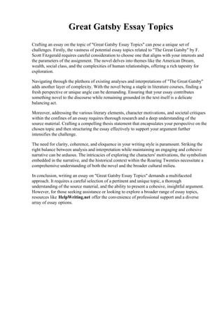 Great Gatsby Essay Topics.pdf