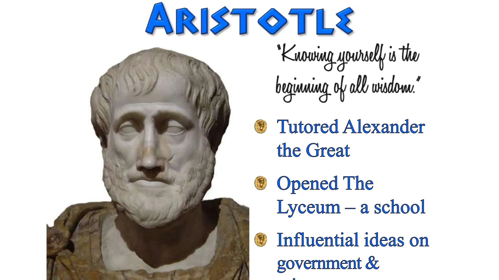 Presentation on the great Greeks thinkers during the Classical Era. | PPTX