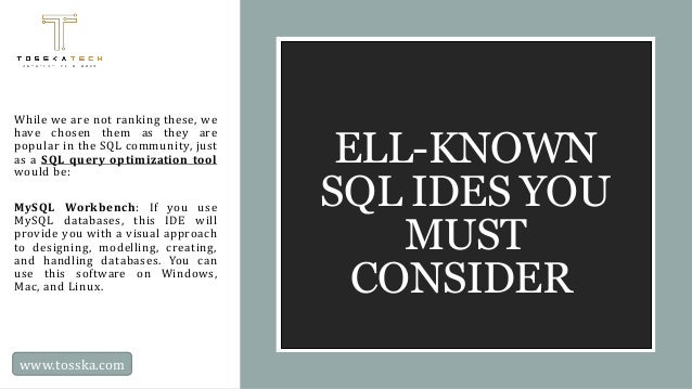 Great IDEs for SQL Query Performance Tuning and Practice.pdf