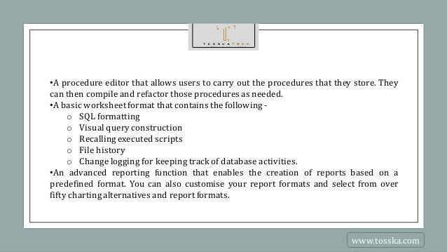 Great IDEs for SQL Query Performance Tuning and Practice.pdf