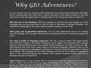 Great indian outdoors gio.in