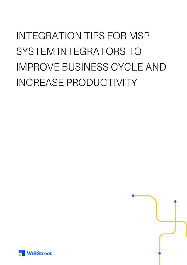 Great integration tips for msp system integrators | PDF