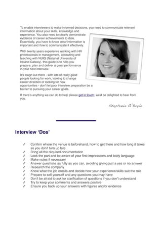 Great Interview Guide | PDF