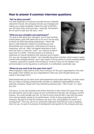 Great Interview Guide | PDF