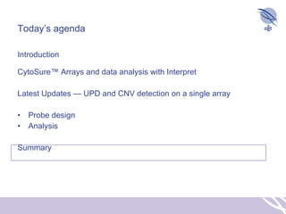 Addressing the growing demand for CNV and UPD detection | PPT