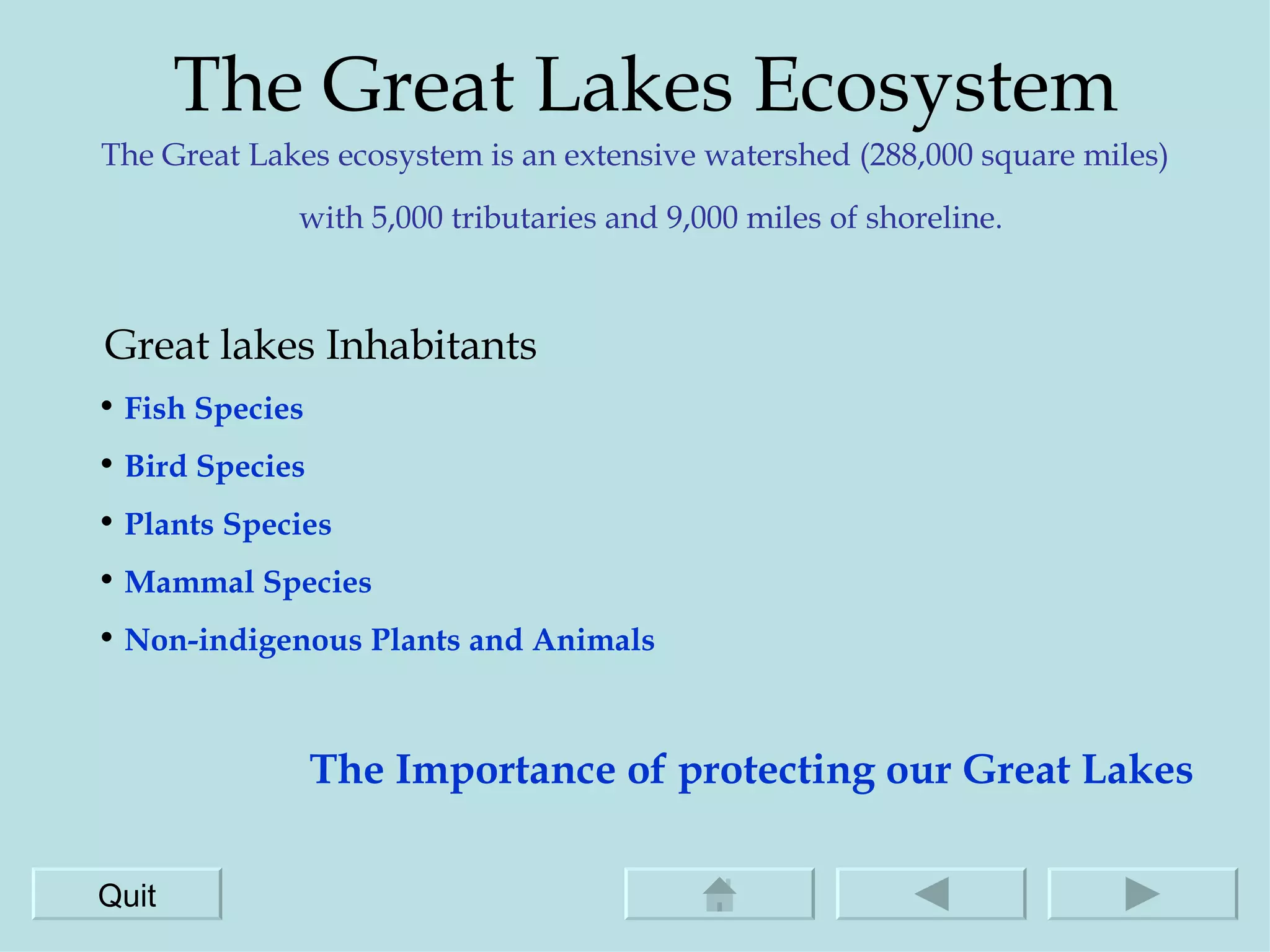Great Lakes Basin Ecosystem | PPT