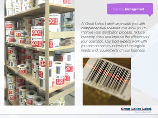 Great Lakes Label Printing Capabilities | PDF