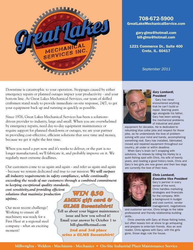 Great Lakes Mechanical Newsletter | PDF