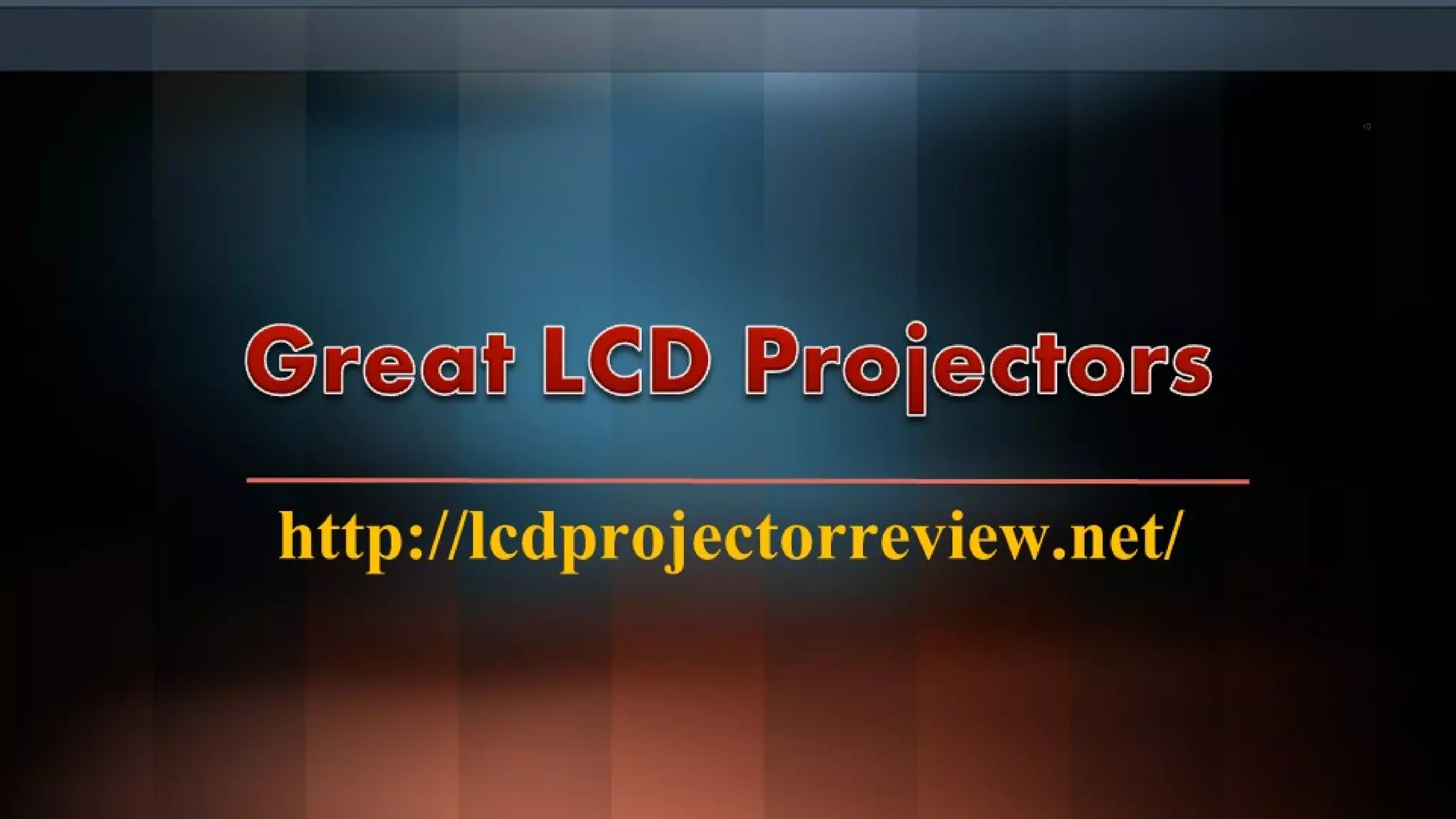 Great LCD Projectors | PPT