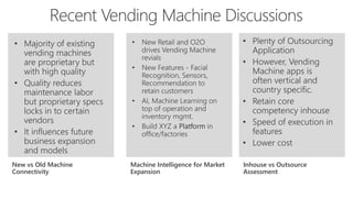 Smart Vending Machine - Pitch Deck | PDF