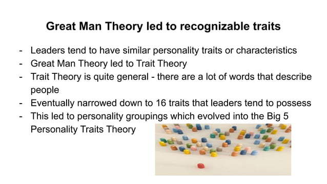 Great Man Leadership Theory .pdf | Science