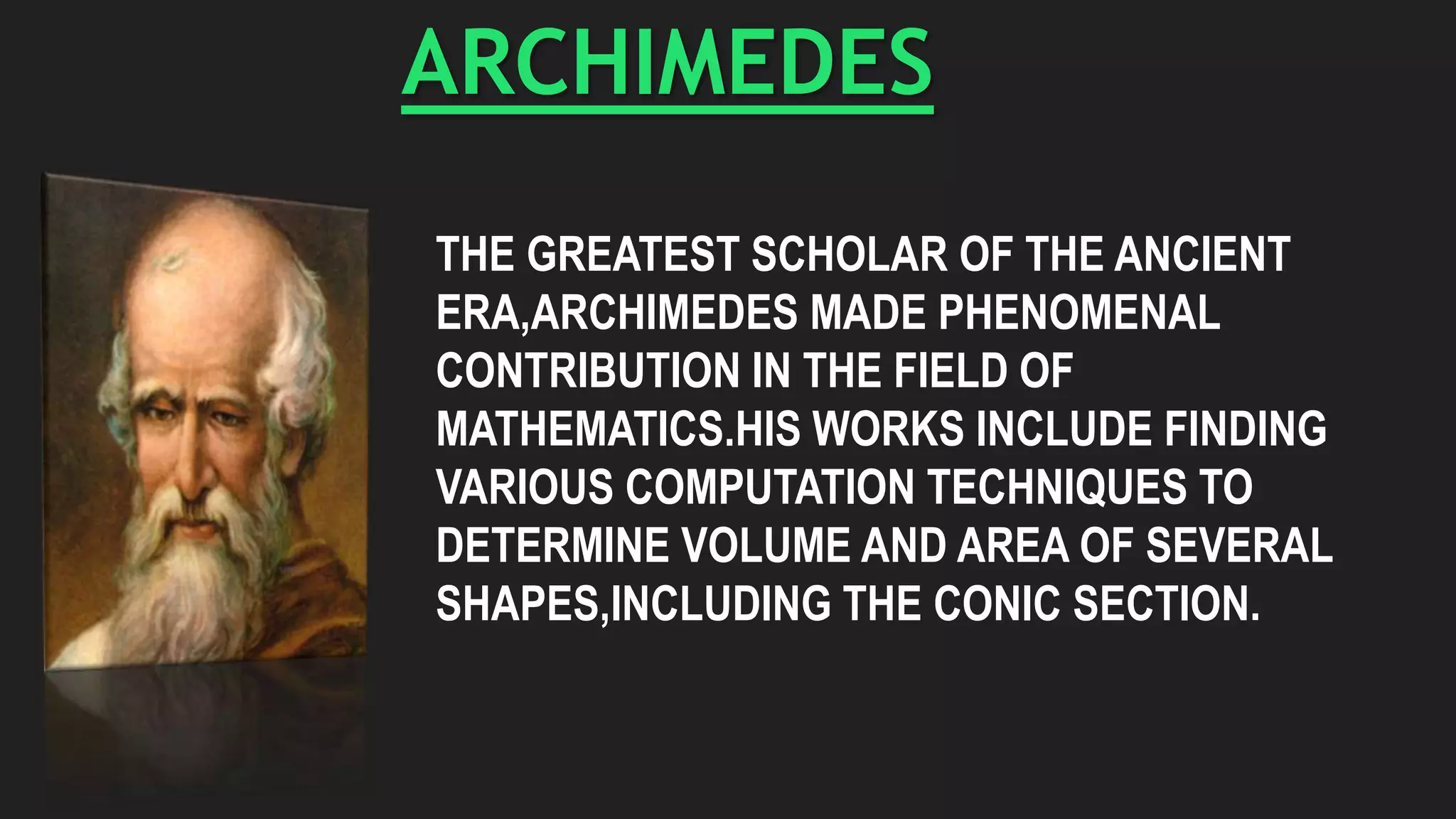 Great Mathematicians Around The World | PPTX