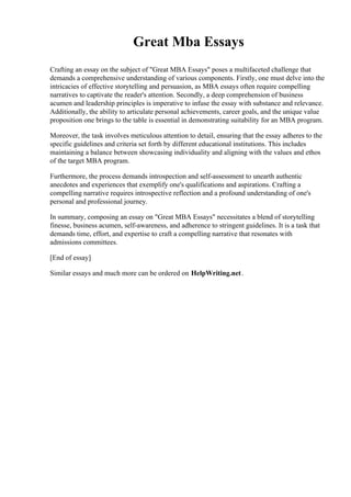 Great Mba Essays.pdf