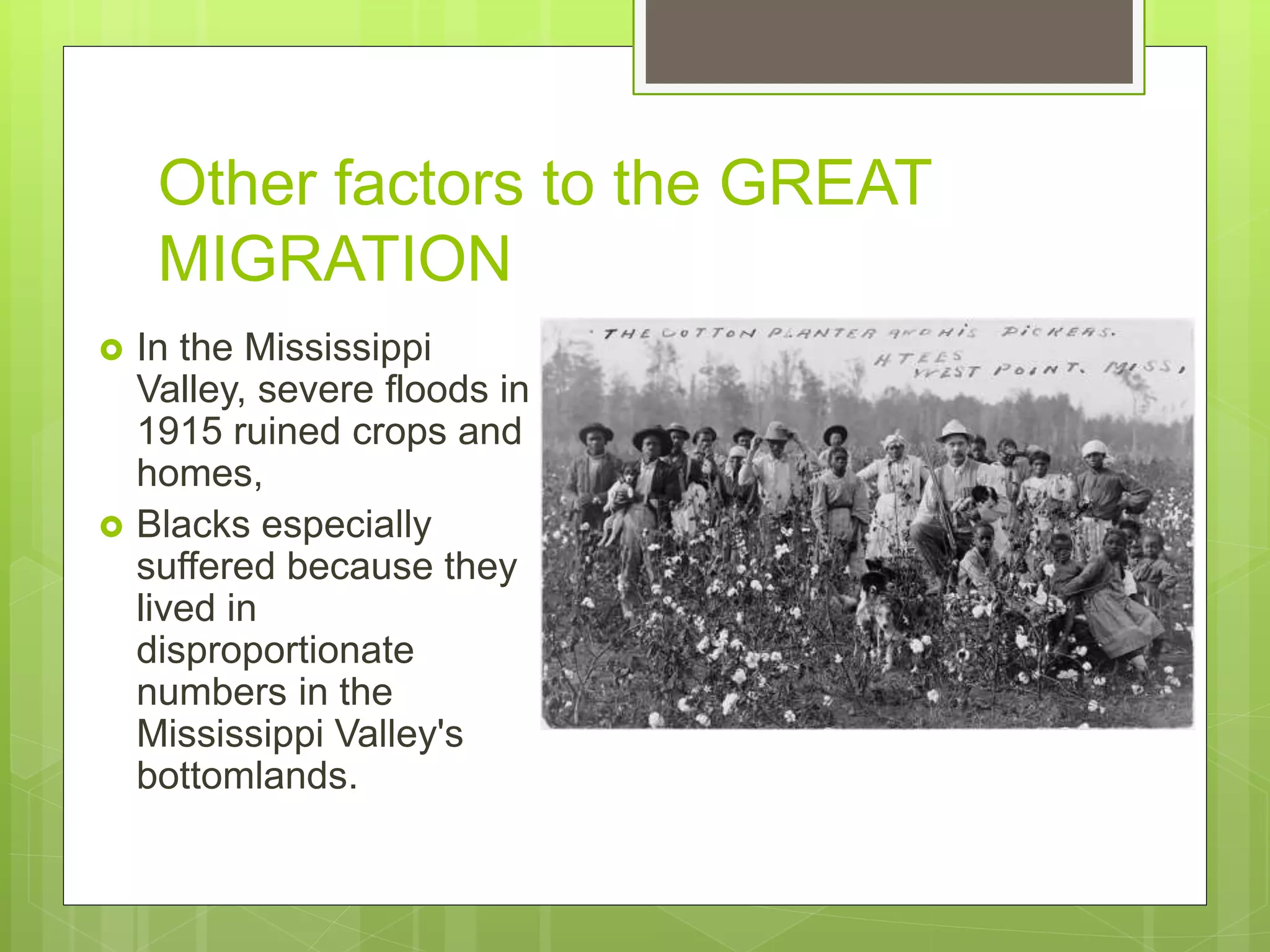 Great Migration: Art and History | PPT