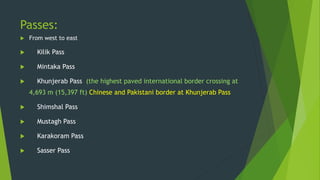 Great mountain range ( karakoram) faisal | PPTX | Asia Travel | Travel ...