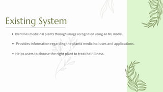 Great Nature Fashion identification of medical plants using Machine ...